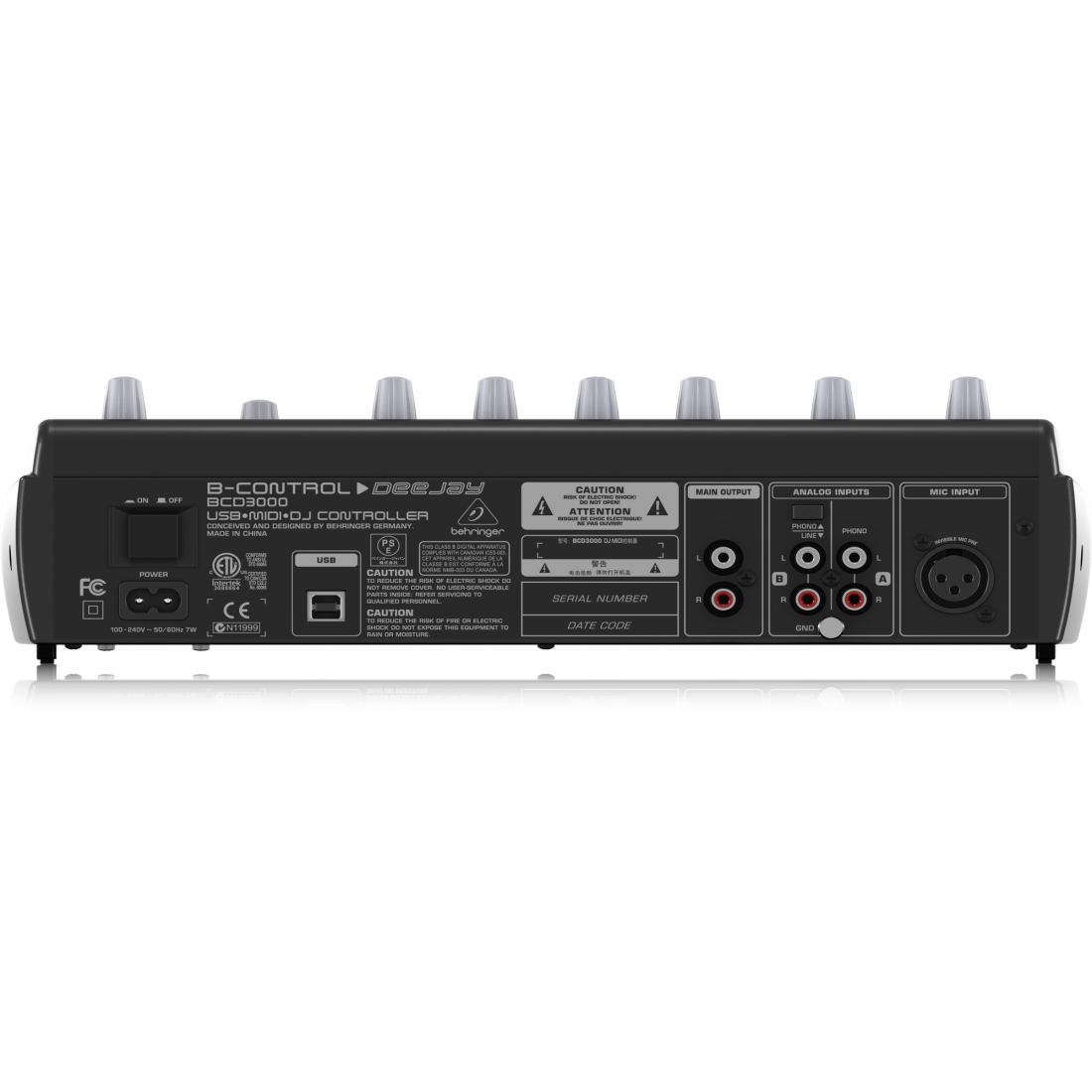 Behringer BCD3000 Next-Generation DJ Machine. Play, Mix, Perform and S