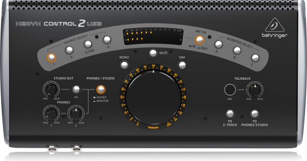 Behringer CONTROL 2USB High-End Studio Control and Communication Cente