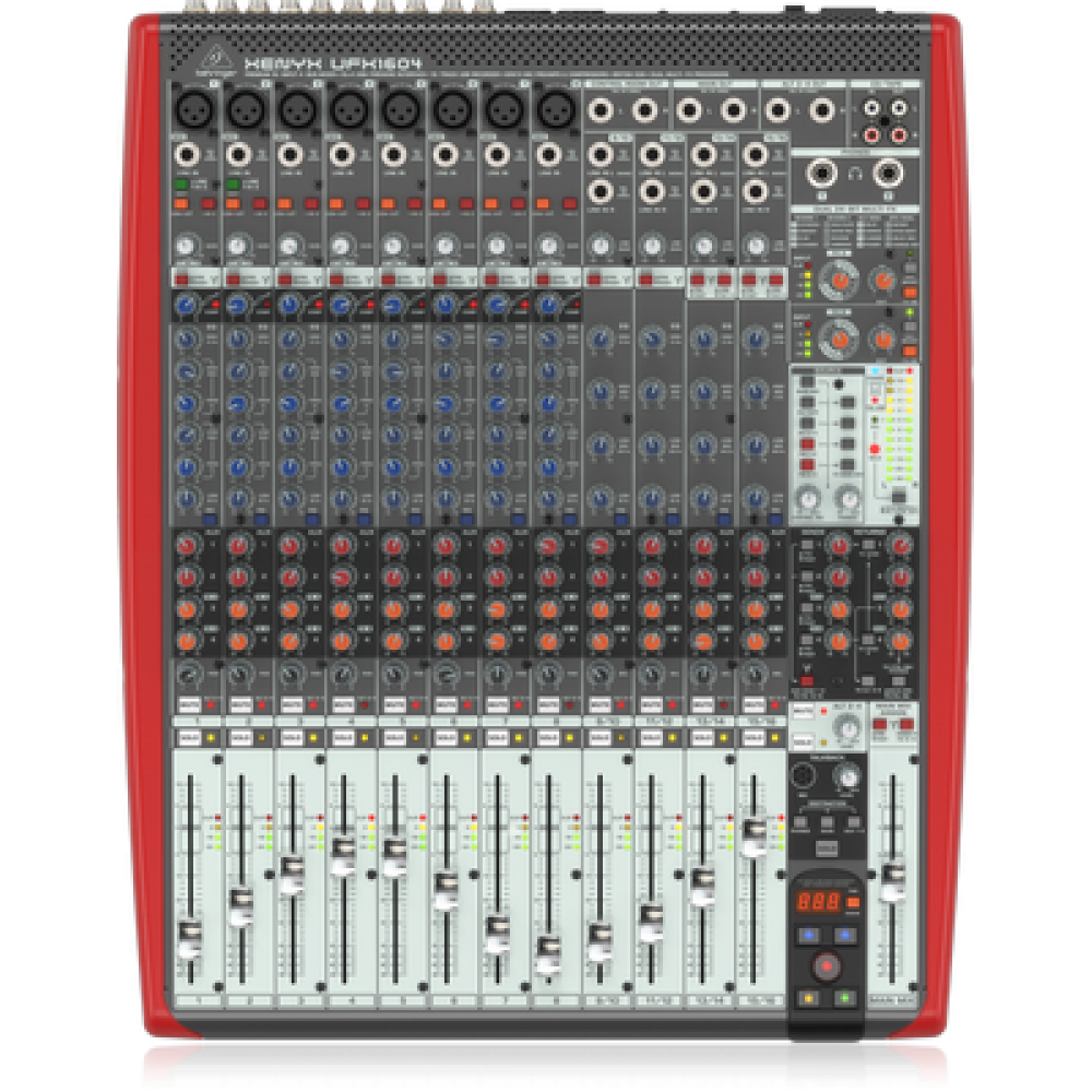 Behringer UFX1604 Premium 16-Input 4-Bus Mixer with 16x4 USB/FireWire