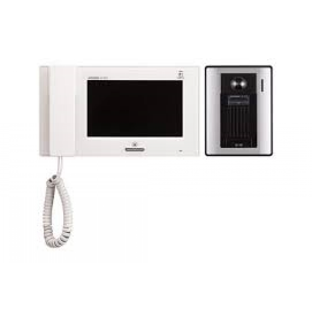 Aiphone JPS-4AED 7 Inch TouchScreen HandsetHands-Free 4 x 8 Color Vide