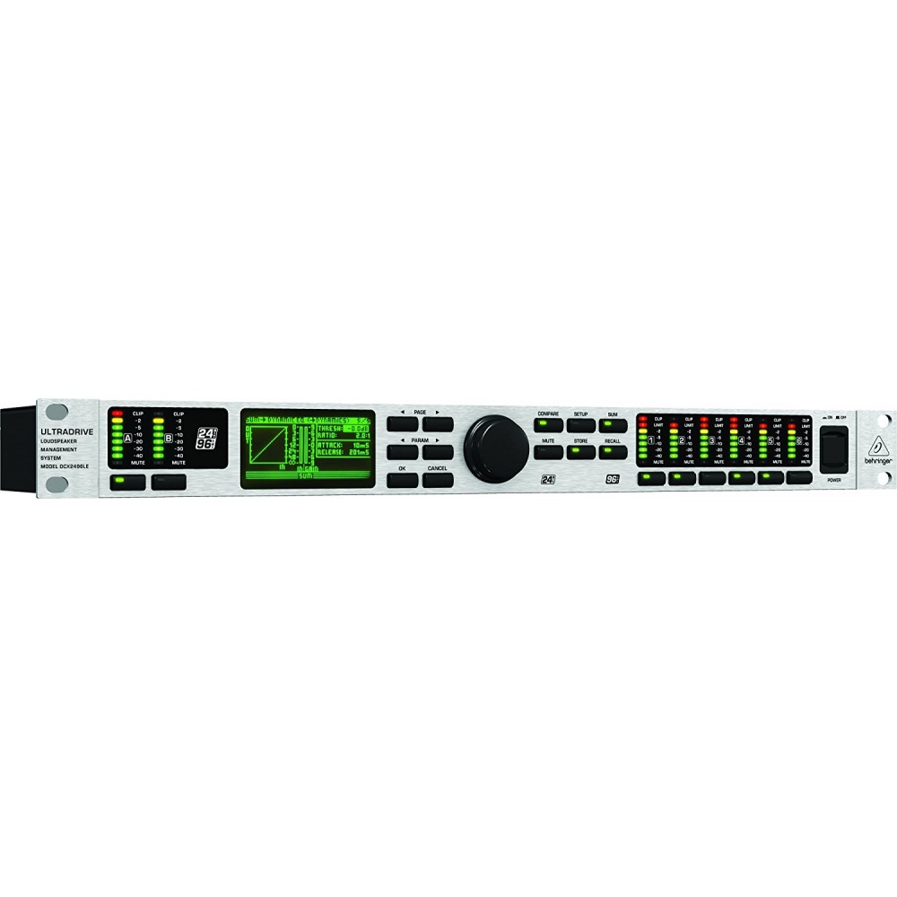 Behringer DCX2496LE Ultra-High Precision Digital 24-Bit/96 kHz