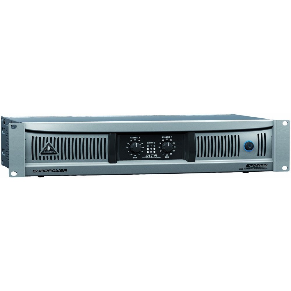Behringer EPQ2000 Europower 2000W Light Weight Stereo Power Amplifier