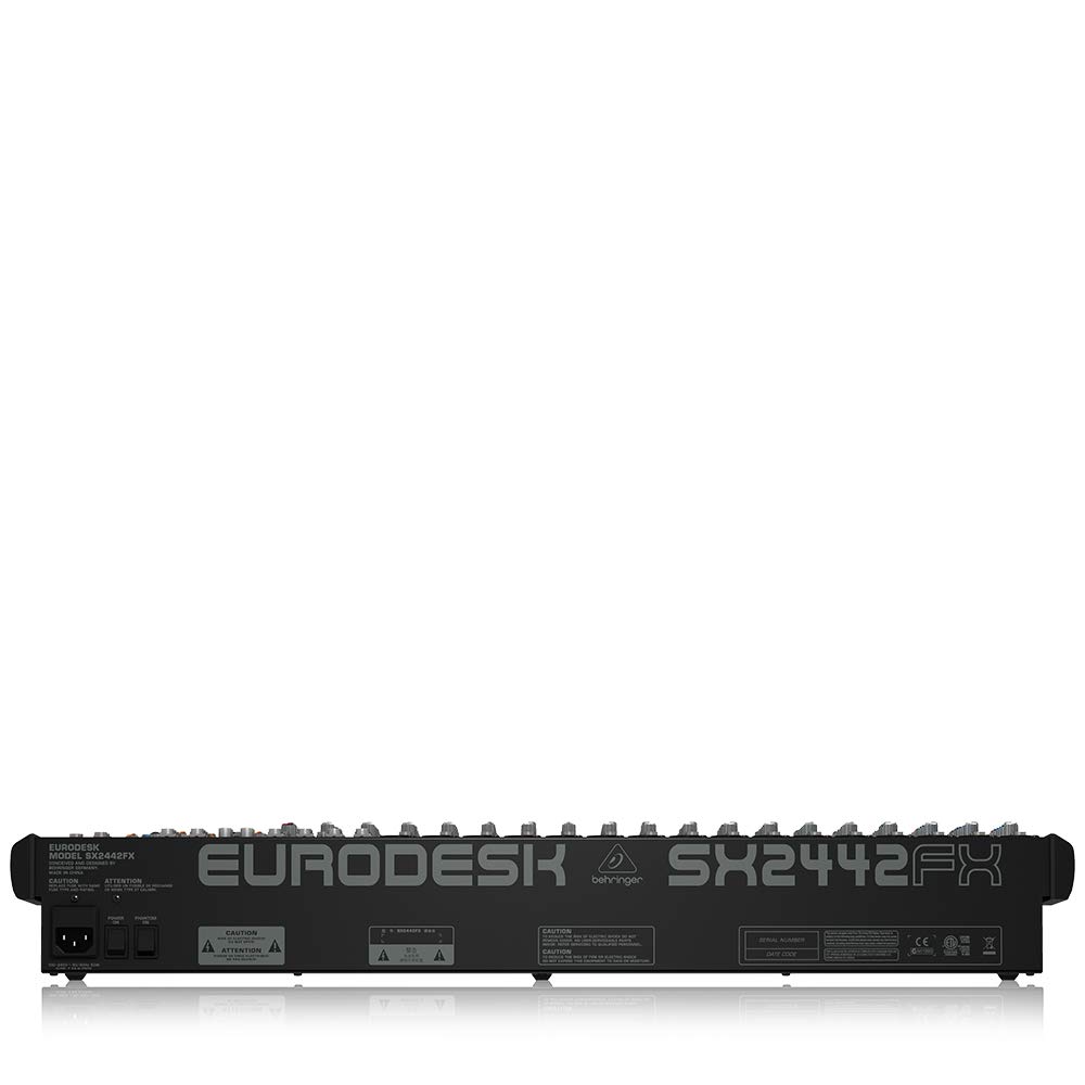 Behringer Eurodesk SX2442FX Ultra-Low Noise Design 24-Input 4-Bus