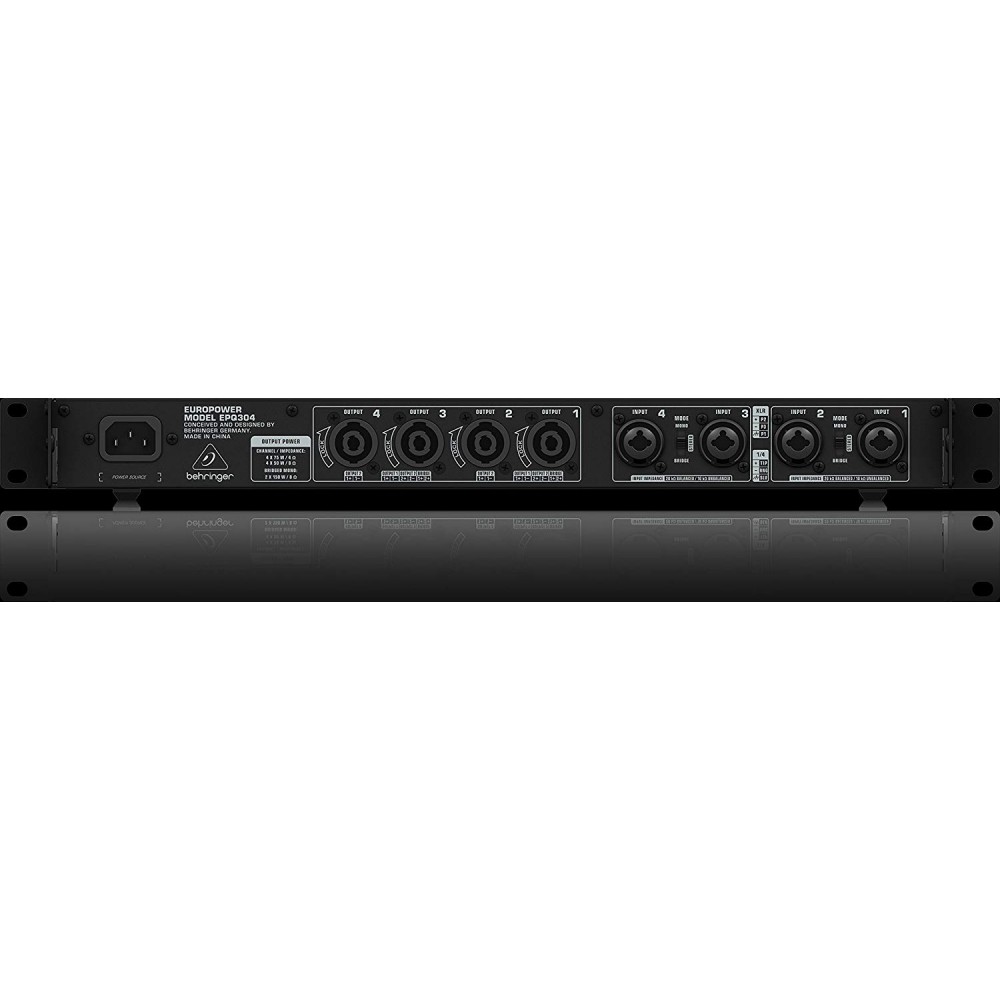 Behringer Europower EPQ304 Professional 300-Watt Light Weight 4-CH Pow