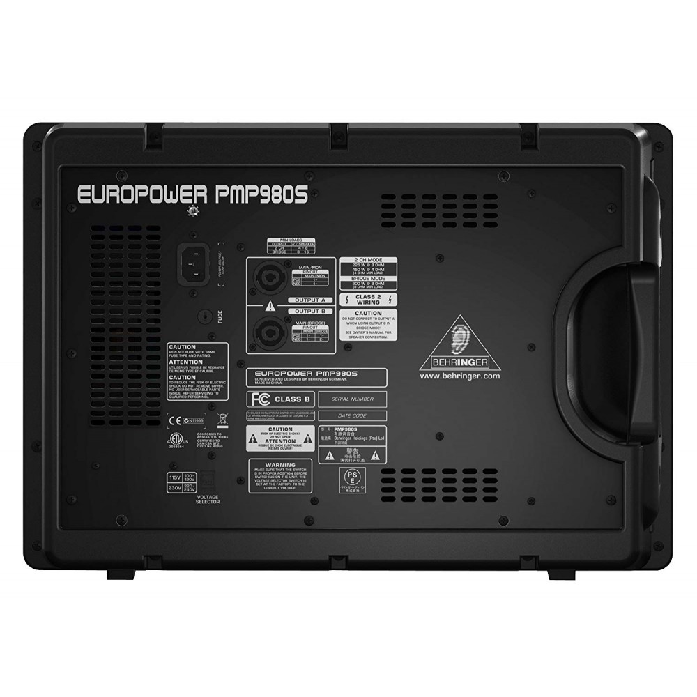 Behringer EUROPOWER PMP980S 900-Watt 10-Channel Powered Mixer