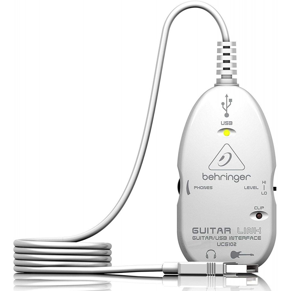 Behringer Guitar Link UCG102 Ultimate Guitar-to-USB Audio Interface
