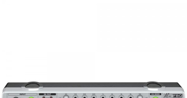 Behringer MiniFBQ FBQ800 Ultra-Compact 9-Band Graphic Equalizer