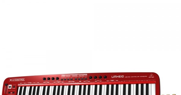 Behringer U-Control UMX610 61-Key USB/MIDI Controller Keyboard